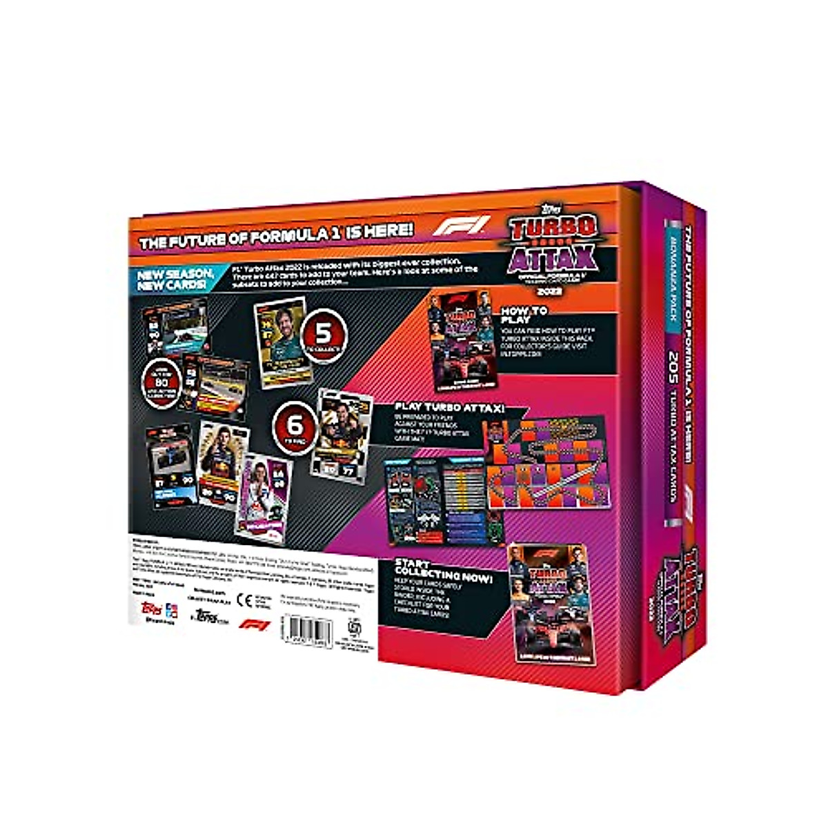 Topps India F1 Turbo Attax 2022 Trading and collectable Card Game (Bonanza Pack)
