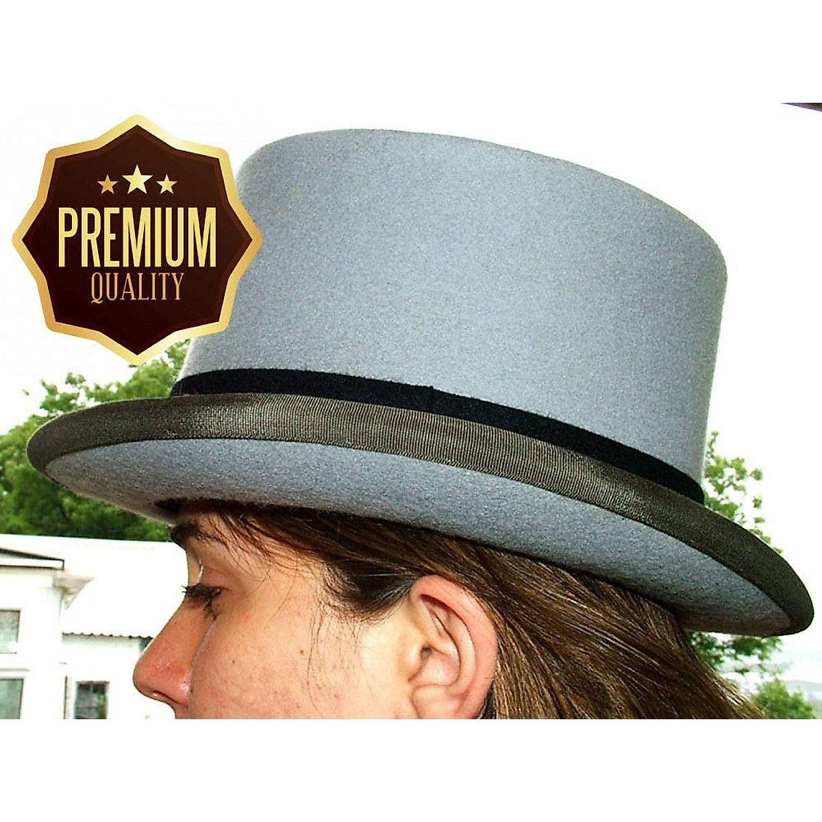 The Worlds Best Hat Size REDUCERS in Felt Easy FIX & Long Lasting in White