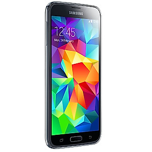 Samsung Galaxy S5 G900FD DUOS 4G LTE 16GB Unlocked GSM Dual-SIM Quad-Core Smartphone - Retail Packaging - Black