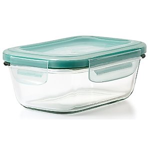 OXO Good Grips 1.6 Cup Smart Seal Leakproof Glass Rectangle Food Storage Container