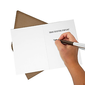 Sleazy Greetings Funny Mothers Day Card | Cute Happy Birthday Card For Mom Dad From Daughter Son | Adult Dirty Humorous Mother’s Day or Father's Day Appreciation Card | Favorite Pain Cactus Card