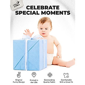 Tstars You Can Do This Dad Outfit Funny Gift for New Dads Cute Baby Boy Girl Bodysuit NB (0-3M) Black