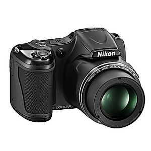 Nikon COOLPIX L820 16 MP CMOS Digital Camera with 30x Zoom Lens and Full HD 1080p Video (Black) (OLD MODEL)