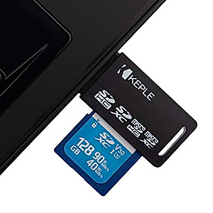 128GB SD Memory Card with USB Reader Adapter Compatible with Nikon COOLPIX S6900 S7000 S9900 S33 S32 S31 S01 S02 S6800, SLR L26 L810 L610 L820 L28, W100 W300 B600 A100 A300 A900 A1000 Digital Camera