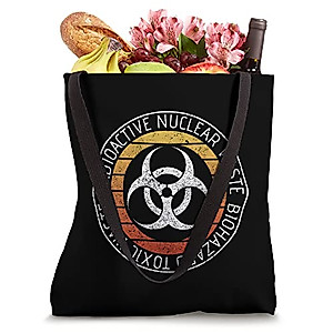 BIOHAZARD Symbol TOXIC WASTE RADIOACTIVE NUCLEAR WASTE Tote Bag