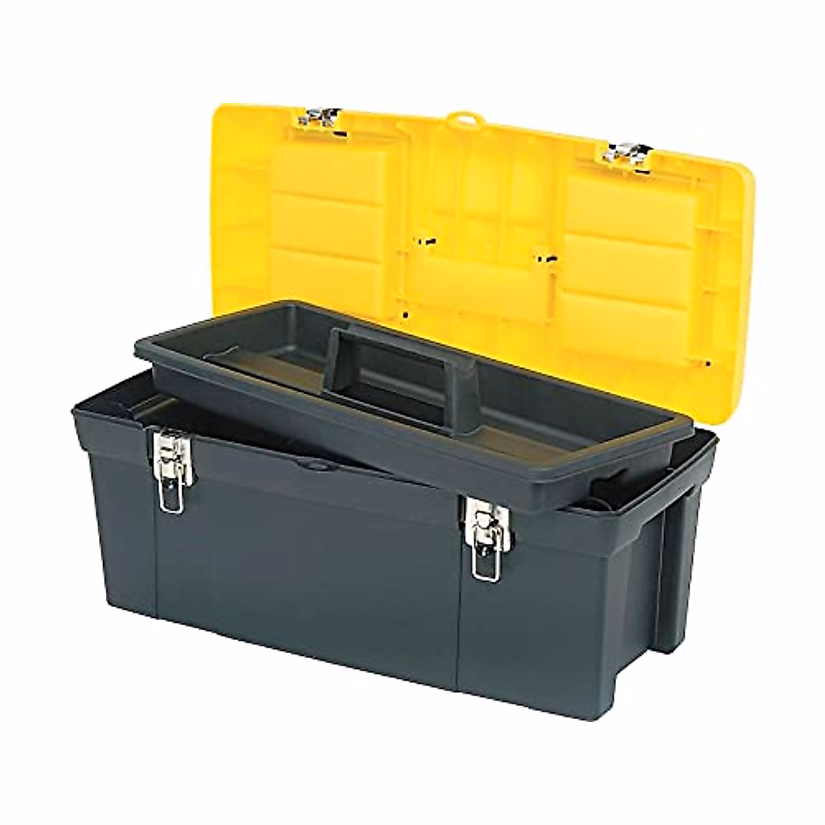 Stanley 019151M Series 2000 Toolbox w/Tray, Two Lid Compartments