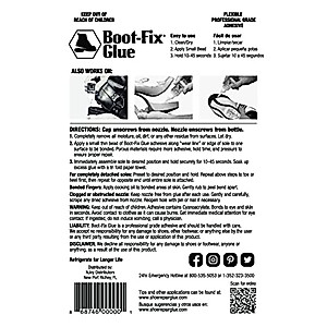 Boot-Fix Shoe Glue: Instant Professional Grade Shoe Repair Glue