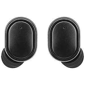 iLive Truly Wire-Free Earbuds, Sweatproof, Includes 3 Set of Ear Tips, Black (IAEBT40B)