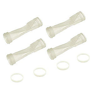 ATIE Heavy Duty Long Life Diaphragm W69698 with Retaining Ring W81600 Replacement Fits Zodiac Baracuda G3 G4 Pool Cleaner (4 Pack)