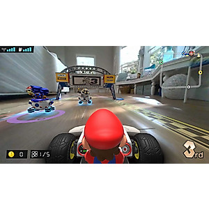 Nintendo Switch HACRRMBAA-cr Mario Kart Live: Home Circuit - Luigi Set Edition (Renewed)