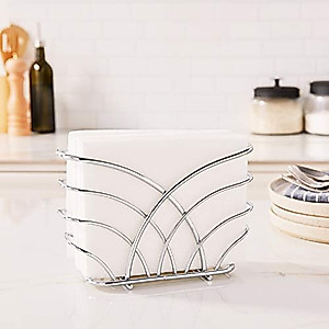 Spectrum Diversified Flower Napkin Holder, Chrome