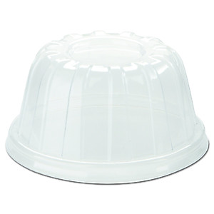 DART 20HDLC D-T Sundae/Cold Cup Lids, 5-32oz Cups, Clear (Case of 1000)