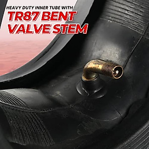 (2-Set) AR-PRO Replacement 13x5.00-6 Tire and Inner Tube Sets for Razor Dirt Quad Versions 1-18 - Compatible with Yerf Dog, Motovox, and More - Also Compatible with Yard Tractors and Hand Trucks