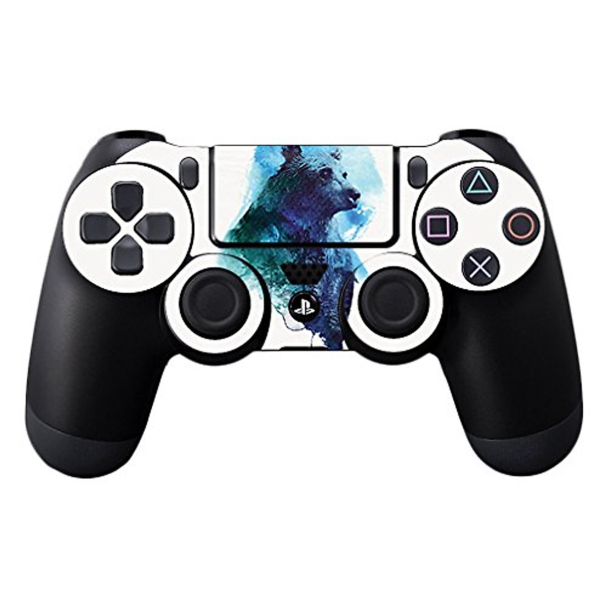 MightySkins Skin Compatible with Sony PS4 Controller - Spirit Bear | Protective, Durable, and Unique Vinyl Decal wrap Cover | Easy to Apply, Remove, and Change Styles | Made in The USA