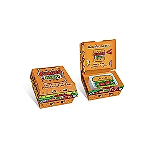 Blue Orange Games Burger ASAP! Card Game - Family or Kids Speed Matching Party Game for 2 to 5 Players. Recommended for Ages 7 & Up.