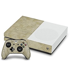Head Case Designs Officially Licensed Assassin's Creed Codex Edition Brotherhood Graphics Vinyl Sticker Gaming Skin Decal Cover Compatible With Xbox One S Console and Controller Bundle