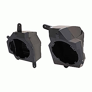 Metra JP1014 Jeep Wrangler Front Speaker PODS Wired Connectivity, Black