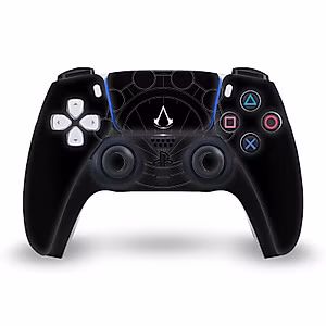 Head Case Designs Officially Licensed Assassin's Creed Crests Legacy Logo Matte Vinyl Faceplate Sticker Gaming Skin Case Cover Compatible with Sony Playstation 5 PS5 DualSense Controller