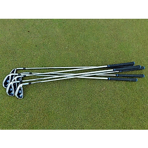 Lazrus Golf | Player-Friendly RH 4-PW, Pitching Wedge Set with Regular Flex & Steel Shaft | Premium Quality Golf Clubs for Men (RH, 4-PW Set, 7 pcs)