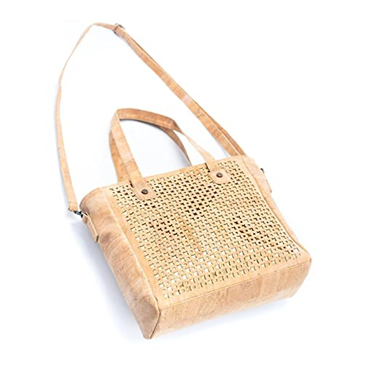 Handmade Vegan Portuguese Cork Purse Tote Bag for Women