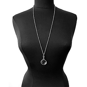 Controse Enchanted Mirror Necklace (Magnifying Glass Pendant)