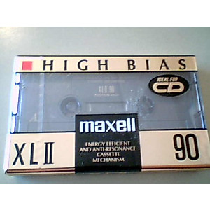 Maxwell XLII90 High Bias one cassette, 90 minutes Recording IEC Type II High