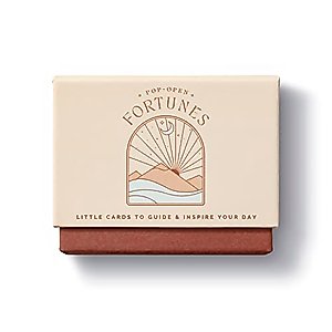 Compendium Pop-Open Fortunes – 30 Pocket-Sized Fortune Cards, Each with a Different Message to Guide and Inspire Your Day