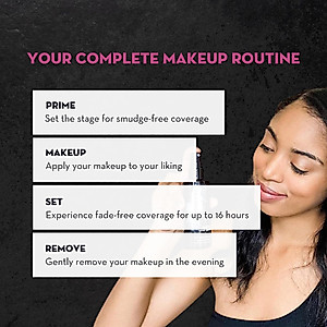 Skindinavia The Makeup Primer Spray Oil Control - Spray On Mattifying Base Layer For Oily Skin & Face - Oil Absorbing, Shine Control, & Pore Minimizer (4 Oz)