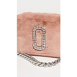 Marc Jacobs Women's The Plush Snapshot, Black, One Size