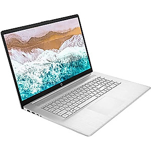 HP 17.3" HD+ Touchscreen Laptop, AMD Athlon Gold 3150U Processor, 16GB DDR4 RAM, 512GB PCIe SSD, HDMI, Type-C, Wi-Fi, Bluetooth, Windows 11 Home, Silver