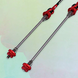 BESPORTBLE 1 Pair Front Wheel Hub Tire Levers Bike Wheel Quick Release Skewer Front Wheel Hub Bike Lever Road Bike Quick Release Skewers Quick Release Bike Hub Skewer Mountain Bike Accessory