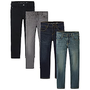 The Children's Place Boys Multipack Basic Stretch Straight Leg Jeans