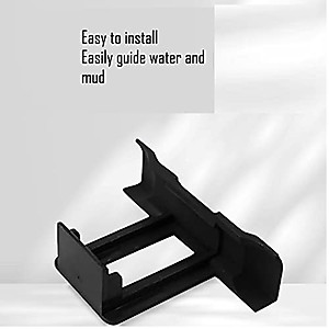 HOUSON 10Pcs Solar Panel Drainage Clips Roof Solar Panel Frame Cleaning Clips Photovoltaic Panel Water Guide & Mud Clamp Auto Remove Stagnant Water (35mm)