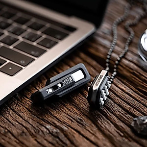 Fidget Slider X-Lock Double Push Fidget Toy for Adult LAUTIE EDC Gear