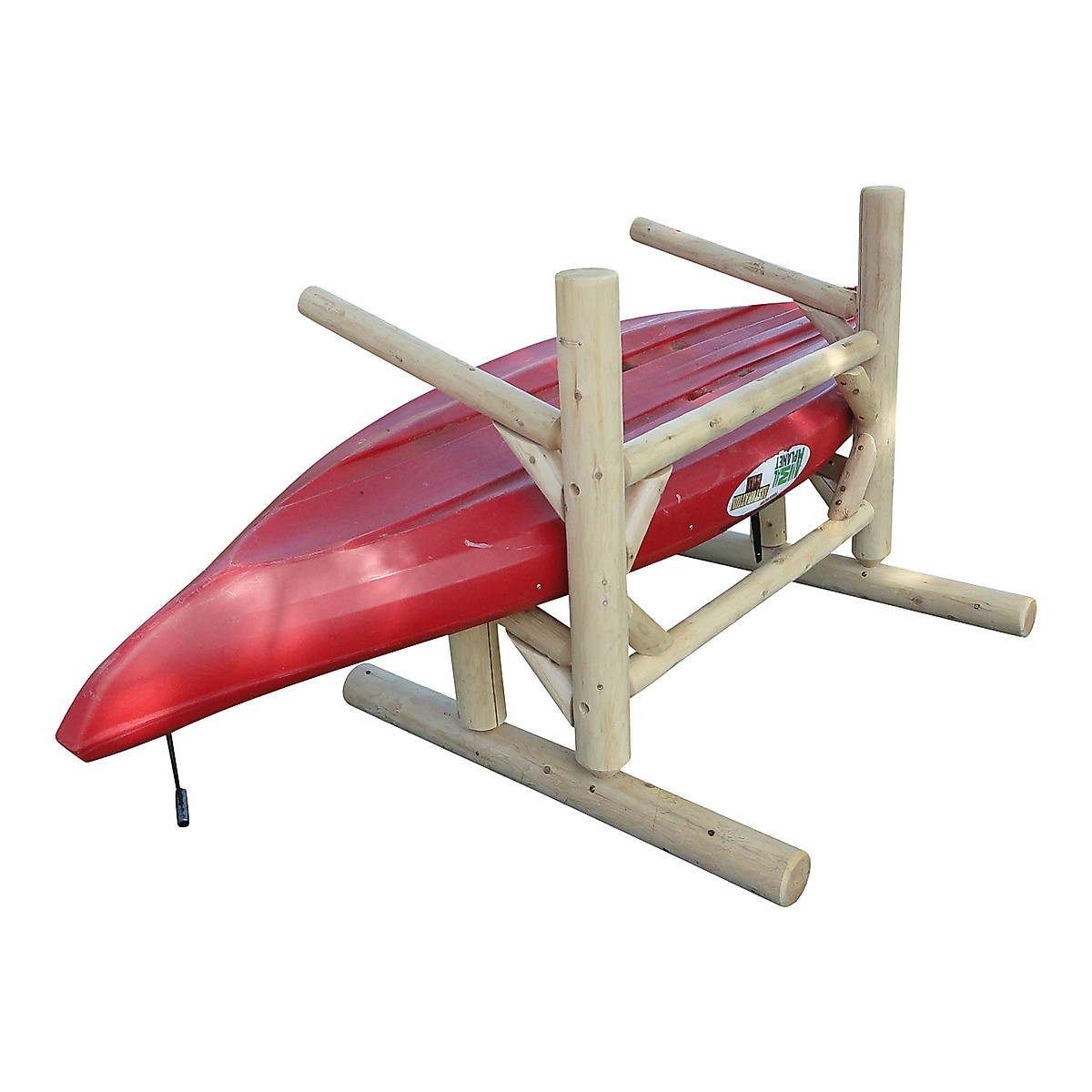 2-Place 1-Sided Kayak/SUP Rack, Canyon Brown