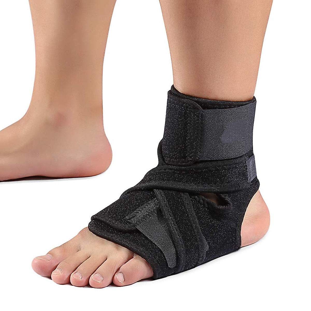 Vbestlife. Ankle Brace, Adjustable Compression Foot Drop Ankle Brace Support Stabilizer Drop Foot Brace Drop Foot Brace For Slee