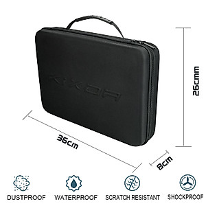 SORFHOUR 250+ Slots Large Battery Storage Organizer Holder, Batteries Organizer Case Storage Box Holder for 2A 3A 4A C D 9V 3V Lithium Button Batteries (Tester Included, NO Batteries)