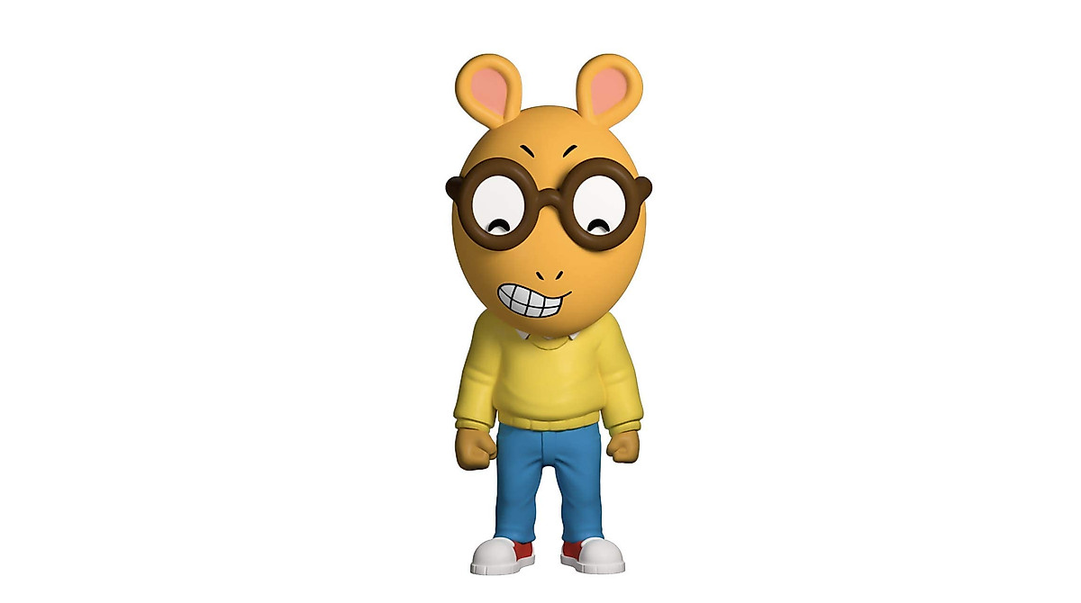 Arthur Vinyl Figure, 4.8" Aardvark Arthur Reed Action Figure - Youtooz ...
