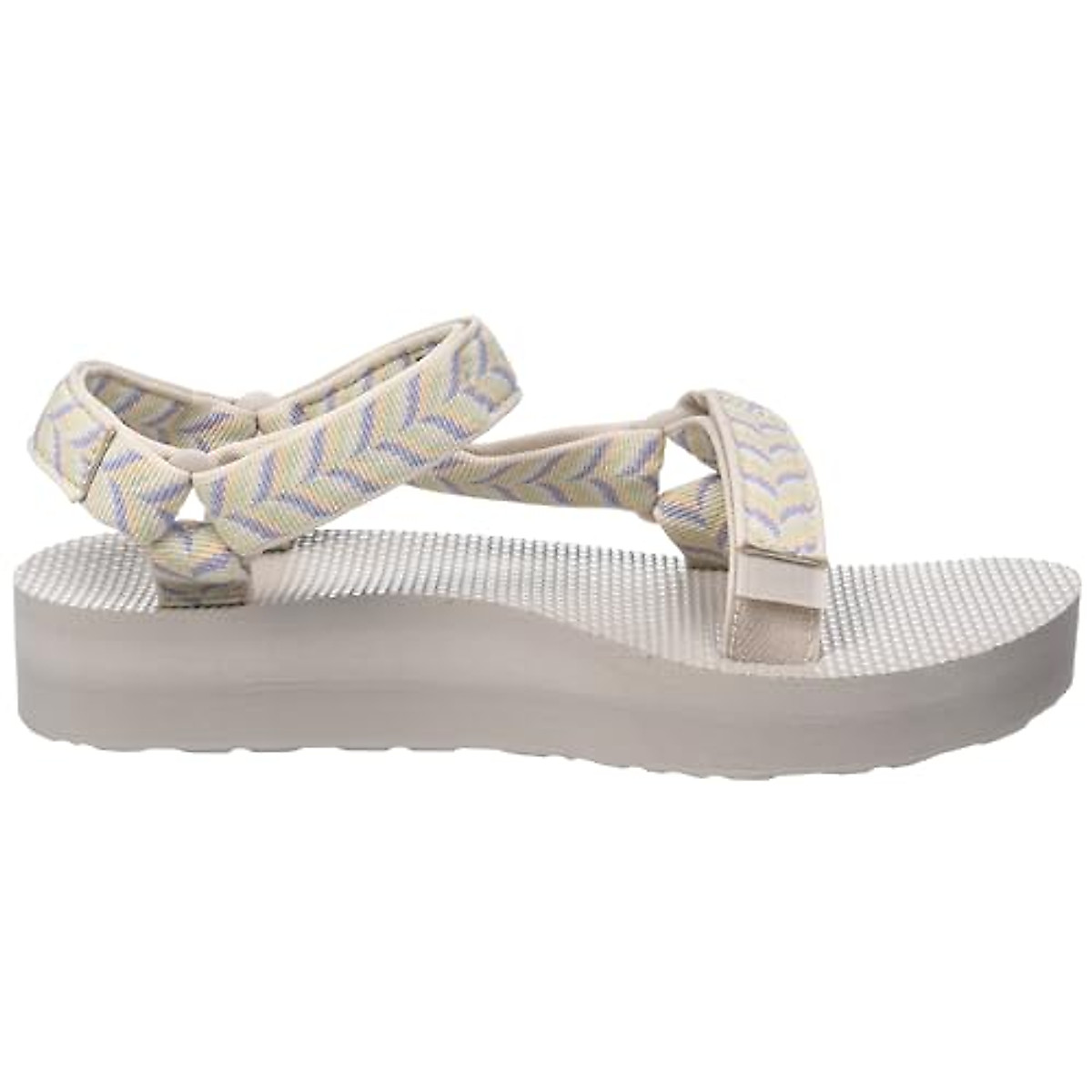 Teva Women's Midform Universal Sandal, Retro Geometric Birch, 6