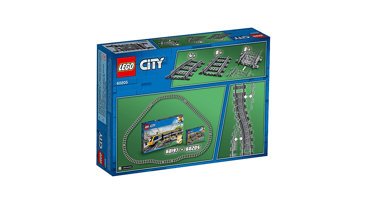 LEGO City Tracks Expansion Set - Ideal for Young Builders