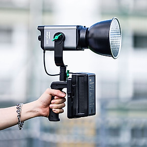 VILTROX V Mount Battery Plate, V-Mount Battery Bracket Plate, 14.8V/ 2.5A-5.5A DC, D-tap Output