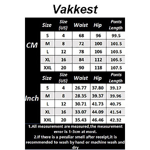 Vakkest Women's Camo Cargo Pants High Waist Slim Fit Trousers Camouflage Active Jogger Pocket Sweatpants with Belt