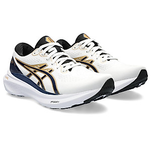 ASICS Women's Gel-Kayano 30 Anniversary Shoes, 9, White/DEEP Ocean