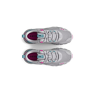 Under Armour Women's Charged Verssert Speckle, (106) Halo Gray/Still Water/Black, 8.5, US