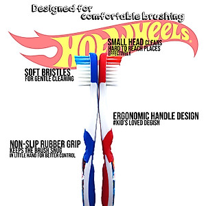 Premium Kids Girls Boys Children Friendly Designed Happy Brushing Time Ultimate Soft Bristle Toothbrush Kit, Manual Toothbrush, Cover Cap, Rinsing Cup, Extra Brushes