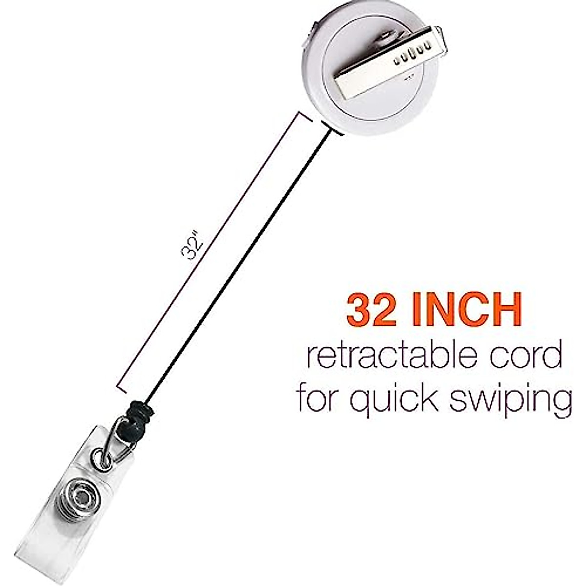 Certified Nursing Assistant CNA Nursing Doctor Medical Badge Reel,Retractable Name Card Badge Holder with Alligator Clip,RN Nurse Badge ID,Office Employee Name Badge (30)