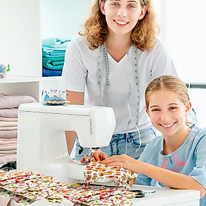 Ganeen 100 Pcs 10 x 10 Inch Thanksgiving Fabric Fall Fabric Squares Fall Pumpkin Quarters Bundles Fabric Scraps Fat Sewing Quilting Patchwork for Thanksgiving Autumn DIY Craft