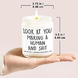 Younift Look at You Making a Human Candle, New Mom Gifts, New Dad Gifts, New Parents Gifts for Couples, Gender Reveal Gifts, Christmas, Funny Baby Shower Gifts, Pregnancy Gifts for Expecting Mom
