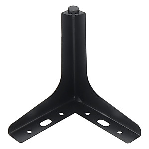 MOUYAT 12 Pack 5 Inch Metal Furniture Legs, Black Metal Sofa Legs with 32 Screws, Triangle Furniture Feet Furniture Replacement Legs for Sofa Couch Cabinet Dresser Cupboard