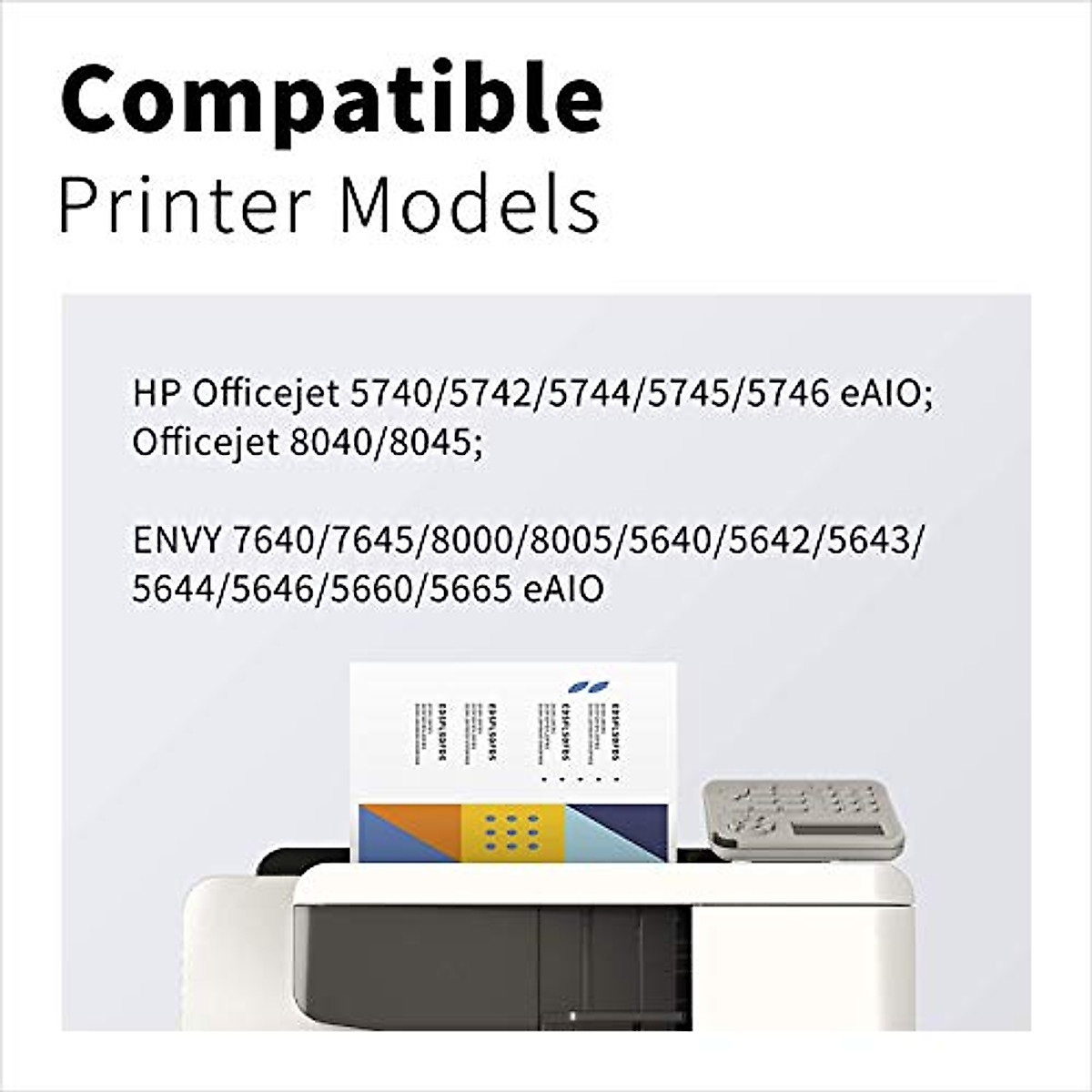 62xl ink cartridge LemeroSuperx 62XL Remanufactured Ink Cartridge Replacement for HP 62 62XL work for OfficeJet 5740 8040 5741 Envy 7640 5660 5540 7645 OfficeJet 200 250 (1 Black, 1 Tri-color, 2-Pack)